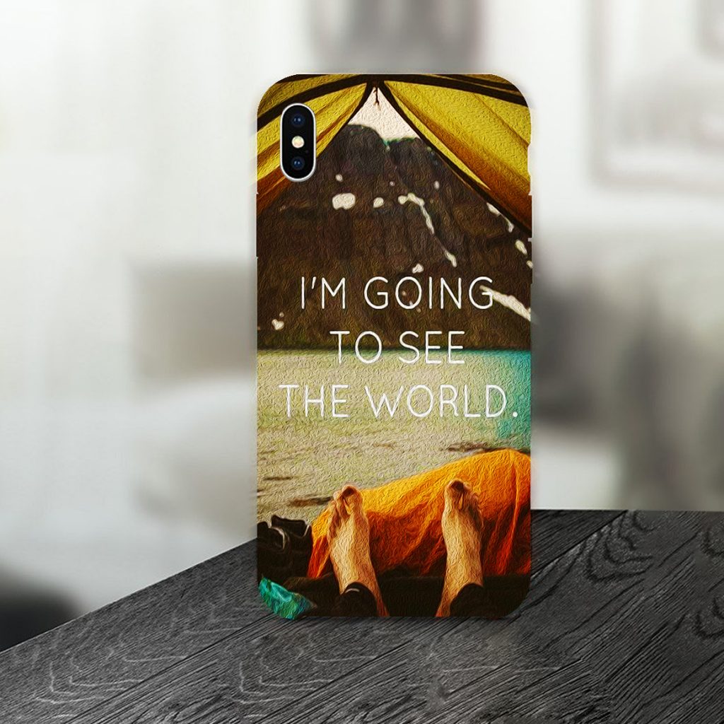 I'm going to see the world - Mobile Cover Printed | RN Digital Print