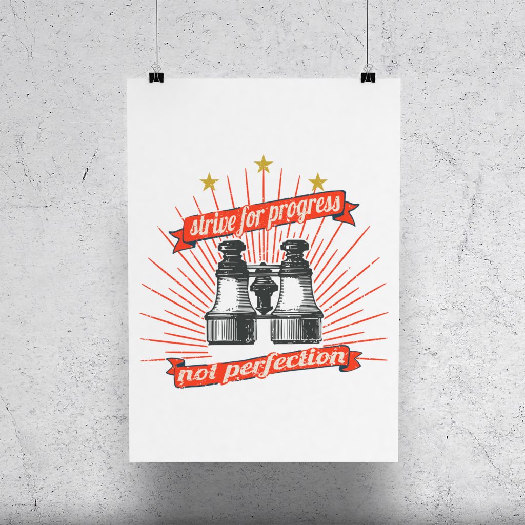Strive For Poster | RN Digital Print