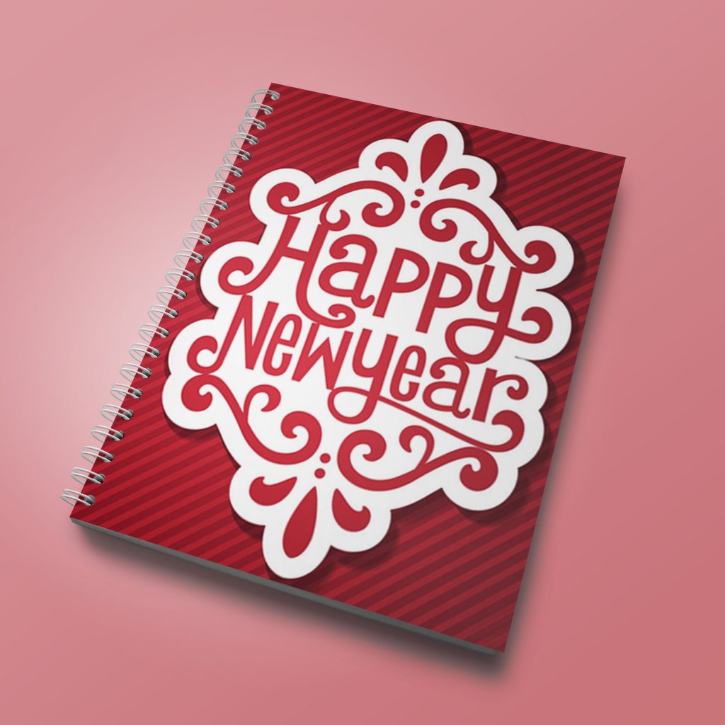Happy new year-Note Book | RN Digital Print